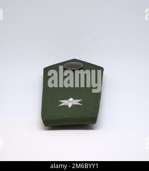 German police epaulets isolated Stock Photo - Alamy