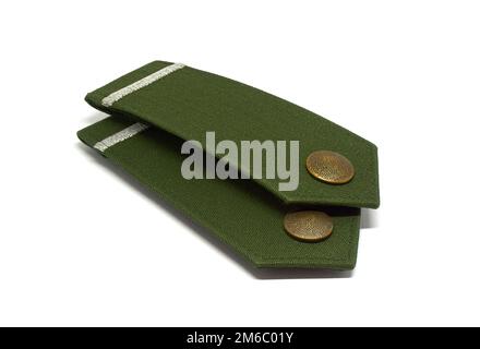 German police epaulets isolated Stock Photo - Alamy