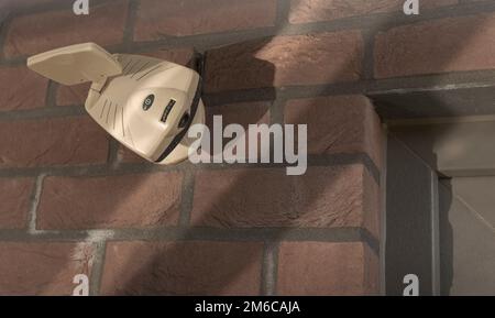 Outdated outdoor surveillance video camera - surveillance recorder ...