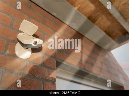 Outdated outdoor surveillance video camera - surveillance recorder ...