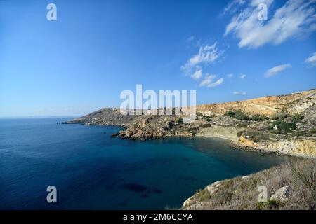 Fomm ir Rih Bay, Malta Stock Photo - Alamy