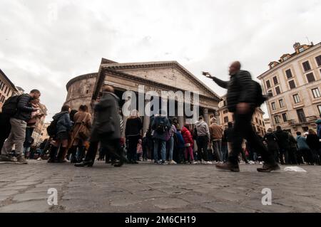 Rome, Italy. 3rd Jan, 2023. People leave St. Peter's Square after ...