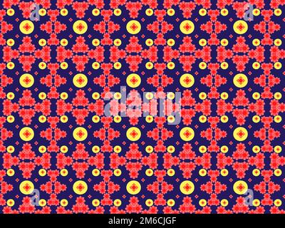 Geometric and arbitrary shapes of different shapes on a seamless ...