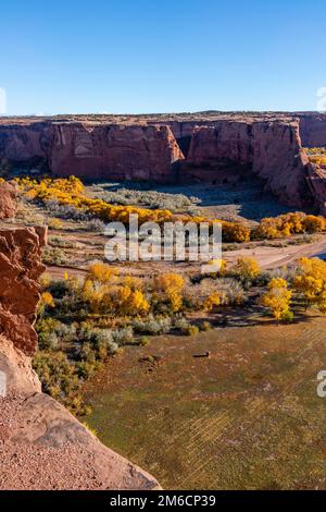 Photograph from Tsegi Overlook, Canyon de Chelly National Monument ...