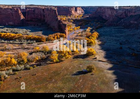 Photograph from Tsegi Overlook, Canyon de Chelly National Monument ...