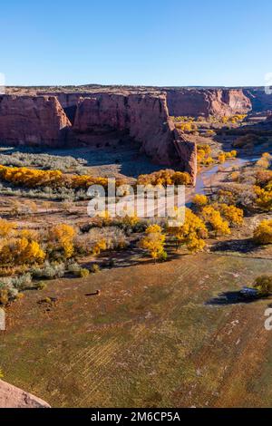 Photograph from Tsegi Overlook, Canyon de Chelly National Monument ...