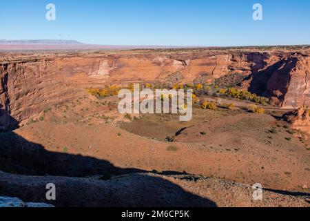 Photograph from Junction Overlook, Canyon de Chelly National Monument ...