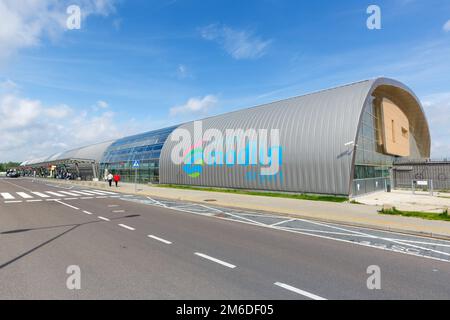 Warsaw Modlin Warszawa Airport Terminal Stock Photo - Alamy