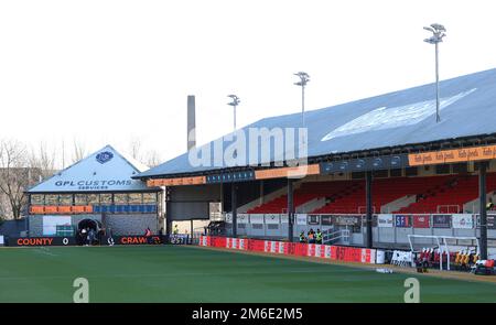 General view of Rodney Parade during the EFL League Two match between ...