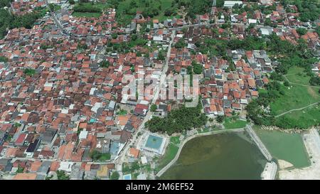 High Angle View of Pasongsongan Port, Sumenep Indonesia Stock Photo - Alamy