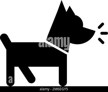 cute cartoon dog barking Stock Vector Image & Art - Alamy