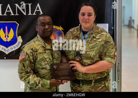 U.S. Army Col. Kendrick Traylor, commander of Area Support Group-Black ...