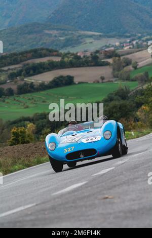 Red racing car in the rally stadium Stock Photo - Alamy