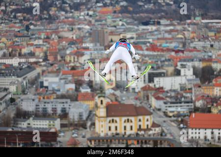 Innsbruck, Austria. 04th Jan, 2023. Nordic skiing/ski jumping: Four ...