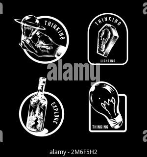 Think and explore concept illustration vector Stock Vector Image & Art ...