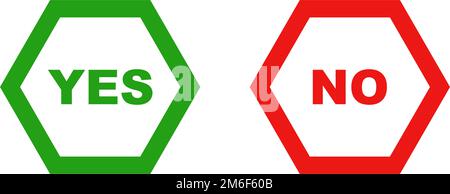 Hexagonal prohibition sign. No symbol, do not sign, backslash symbol ...
