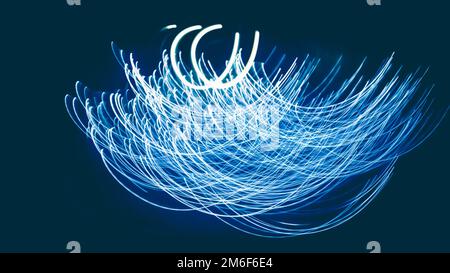 optical fiber vector, network lights, optics with lights, technology ...