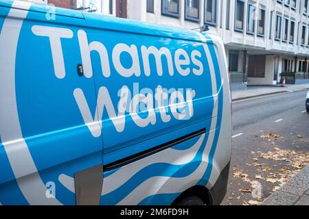 Thames Water, company service vehicle, van, vehicles, vans, England, UK ...