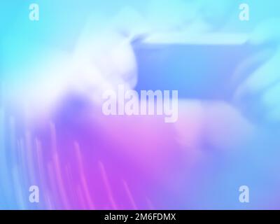 Global virtual strategy blurred bokeh out of focus background ...