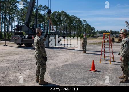 GULFPORT, Miss. (Apr. 27, 2022) Seabees assigned to Naval Mobile ...