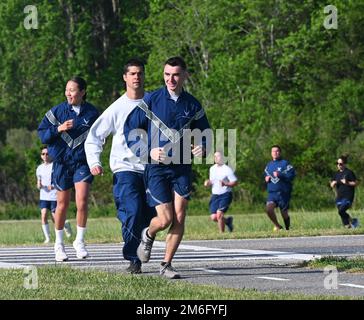Airmen from the 83d Network Operations Squadron participate in the ...