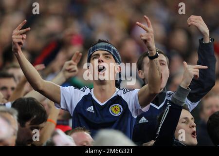 England fans - England v Scotland, FIFA 2018 World Cup Qualifying Group ...