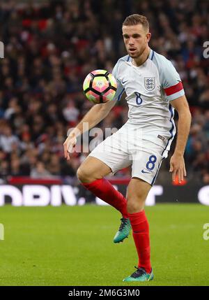 Jordan Henderson of England - England v Spain, International Friendly ...