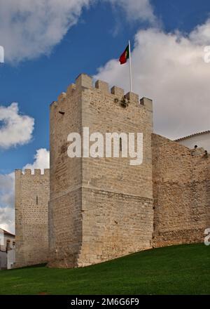 Historic Loule Castle, Algarve - Portugal Stock Photo - Alamy