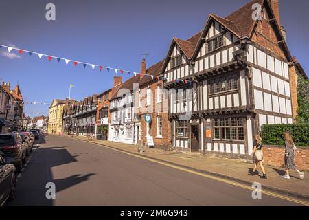 Stratton upon Avon - May 27 2022: Old Town of Stratton upon Avon ...
