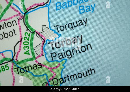 The Chilterns, United Kingdom atlas map town name - black and white ...