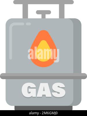 Lpg Cylinder Icon, Liquefied Petroleum Gas Cylinder Icon Vector Art ...