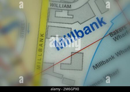 Millbank District of the port city of Southampton, Hampshire, United ...