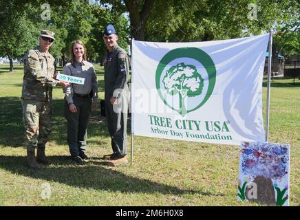 Col. Stuart M. Rubio, 403rd Wing commander, and Lt. Col. Lauren ...