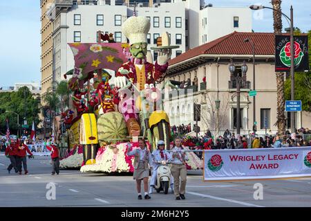 Rose Parade, Pasadena, USA The 134th annual Rose Parade is held in ...