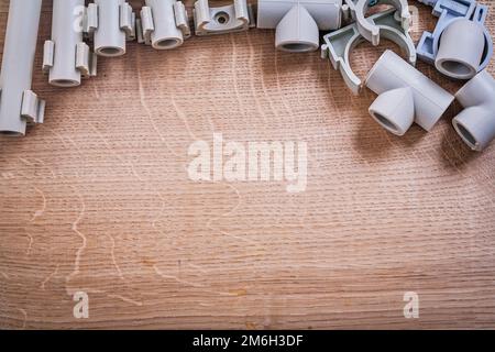 Organized Copyspace Big Set Polypropylene Fixators And Pipe With Clips ...