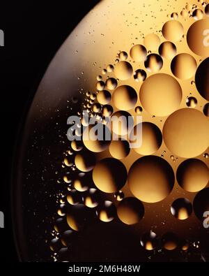 Oil stains on the water surface Stock Photo - Alamy