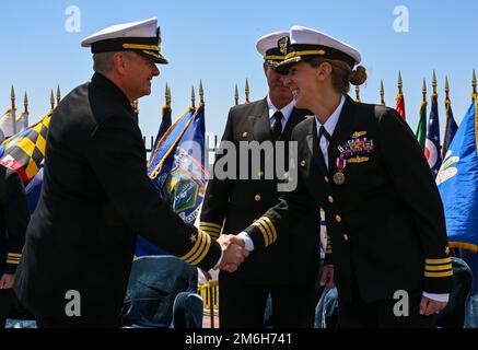 Naval Special Warfare Command Change of Command 200911 Stock Photo - Alamy
