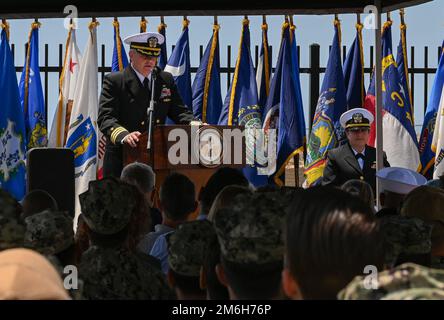 Naval Special Warfare Command Change of Command 200911 Stock Photo - Alamy