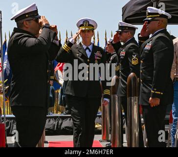 CORONADO, Calif. (April 28, 2022) Capt. David Abernathy, commander of ...