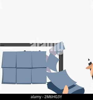 Backdrop Presenting Sticky Notes Hands Writing Paper Having Set Goals ...