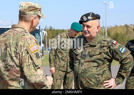 U.S. Army Maj. Gen. Jeffery Broadwater, far-right, United States Army V ...