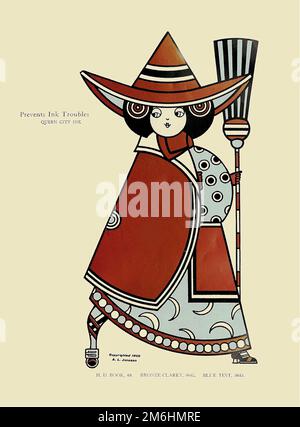 American art deco - Printing Ink Posters Stock Photo - Alamy