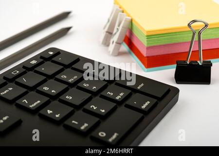 Computer Keyboard And Symbol.Information Medium For Communication ...