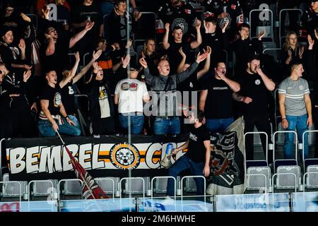 Mannheim, Germany. 04th Jan, 2023. Ice hockey: DEL, Adler Mannheim ...