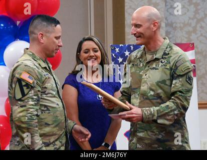 Lt. Col. Paul McManus, 3rd Battalion, 60th Infantry Regiment commander ...