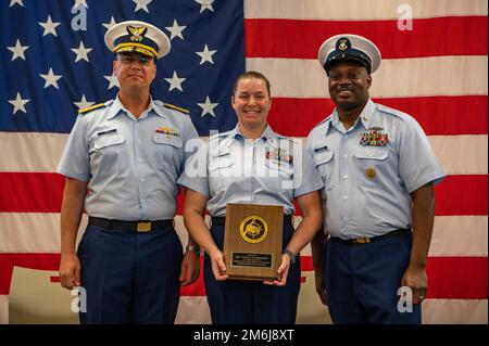 Rear Adm. Richard V. Timme, commander, Coast Guard District Eight ...