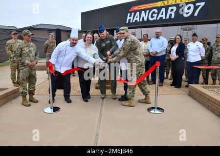 U.S. Air Force Col. Blaine Baker, 97th Air Mobility Wing commander ...
