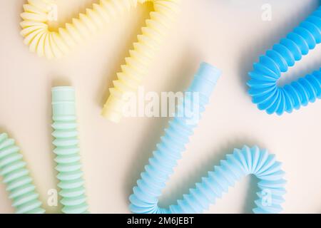 Set of colorful toys for kids Stock Photo - Alamy