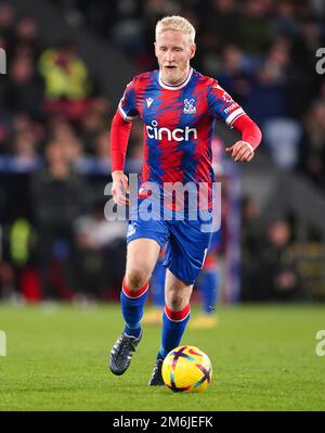 Crystal Palace's Will Hughes in action during the Premier League match ...