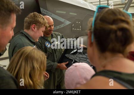 Lt. Col. Christopher Brandt, commanding officer of Marine Fighter ...